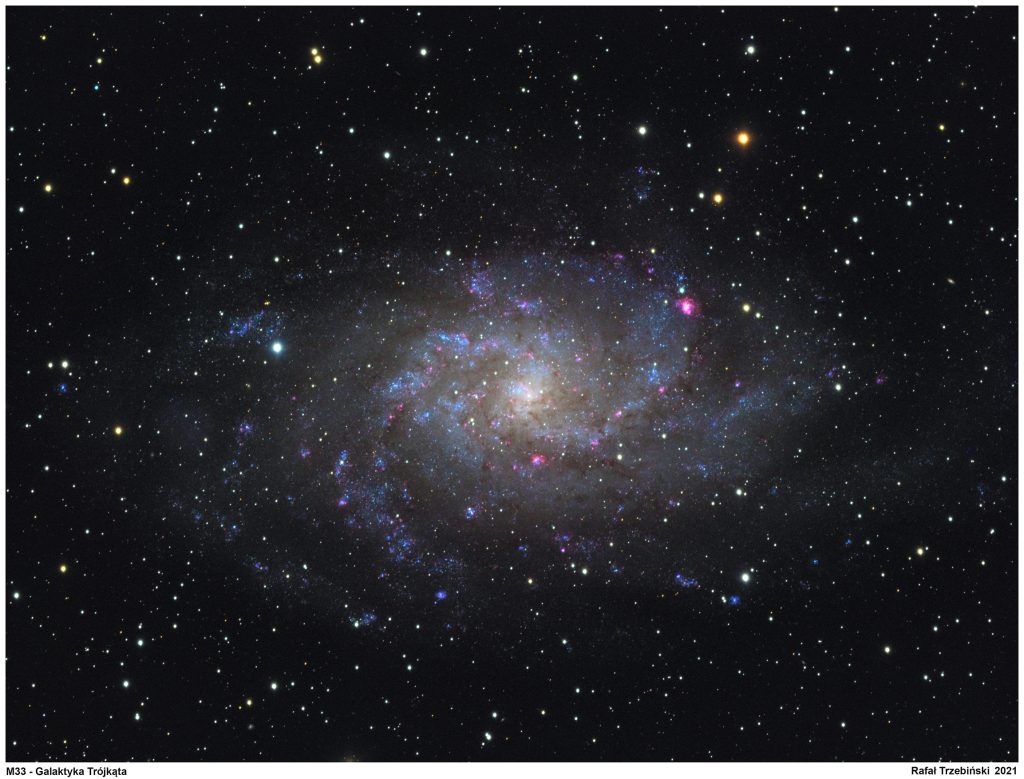 M33 – The Triangulum Galaxy – My Night sky